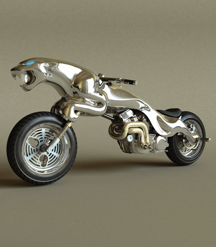 Useful Shift: Motorcycle Based on Famous Logos